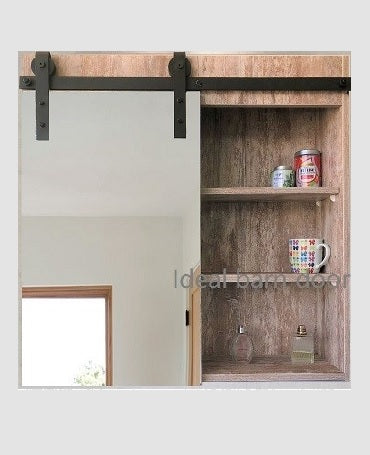 Balck Mini door sliding hardware for cabinet windows (B02Cab) – Ideal ...