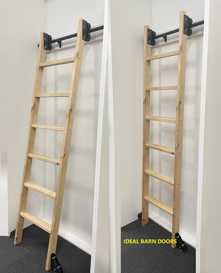 Glide Rolling Library Ladder Hardware - Stainless Steel and POM ...