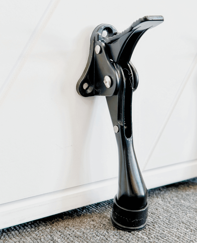 Metal Heavy Duty Door Stopper LDSTP-B – Ideal Barn Doors