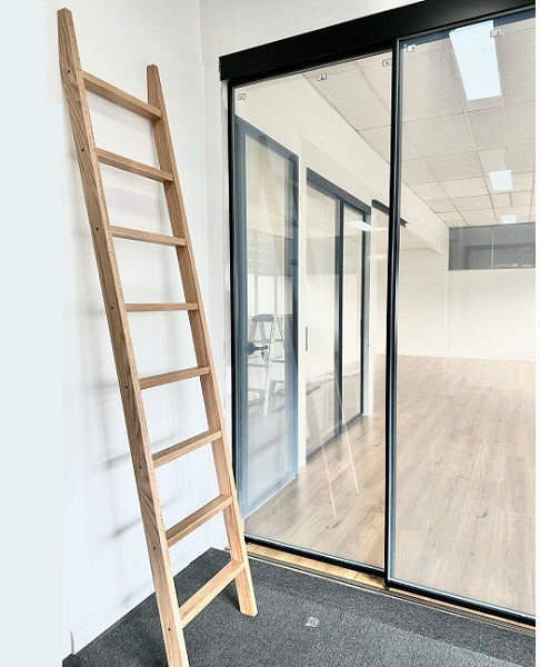 Glide Rolling Library Ladder Hardware - Iron and POM Material - Ideal ...
